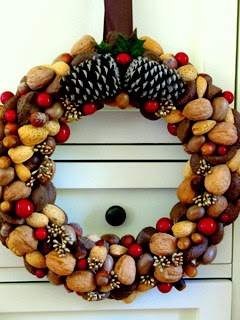 Your Southern Peach: Nut Wreath
