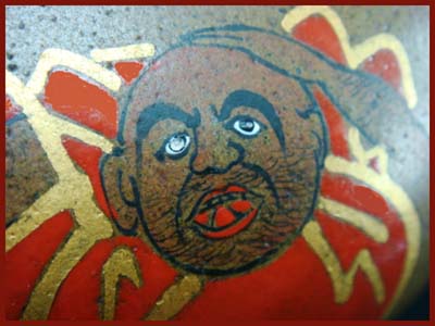 Daruma San in Japan, Japanese Art and Culture (01): Hachi small pot