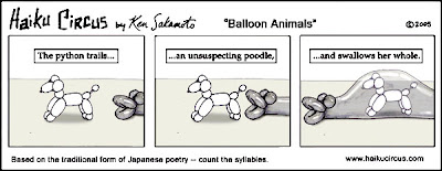 Introducing Haiku Poets and Topics . . . . . WKD: Cartoons