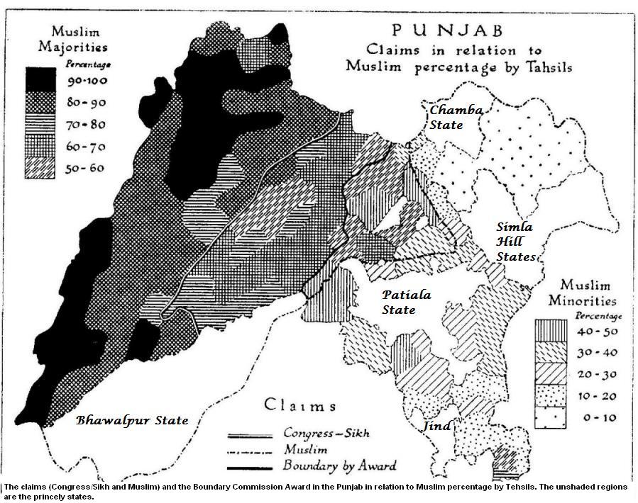 The Radcliffe Boundary Award |Quaid-e-Azam Mohammad Ali Jinnah