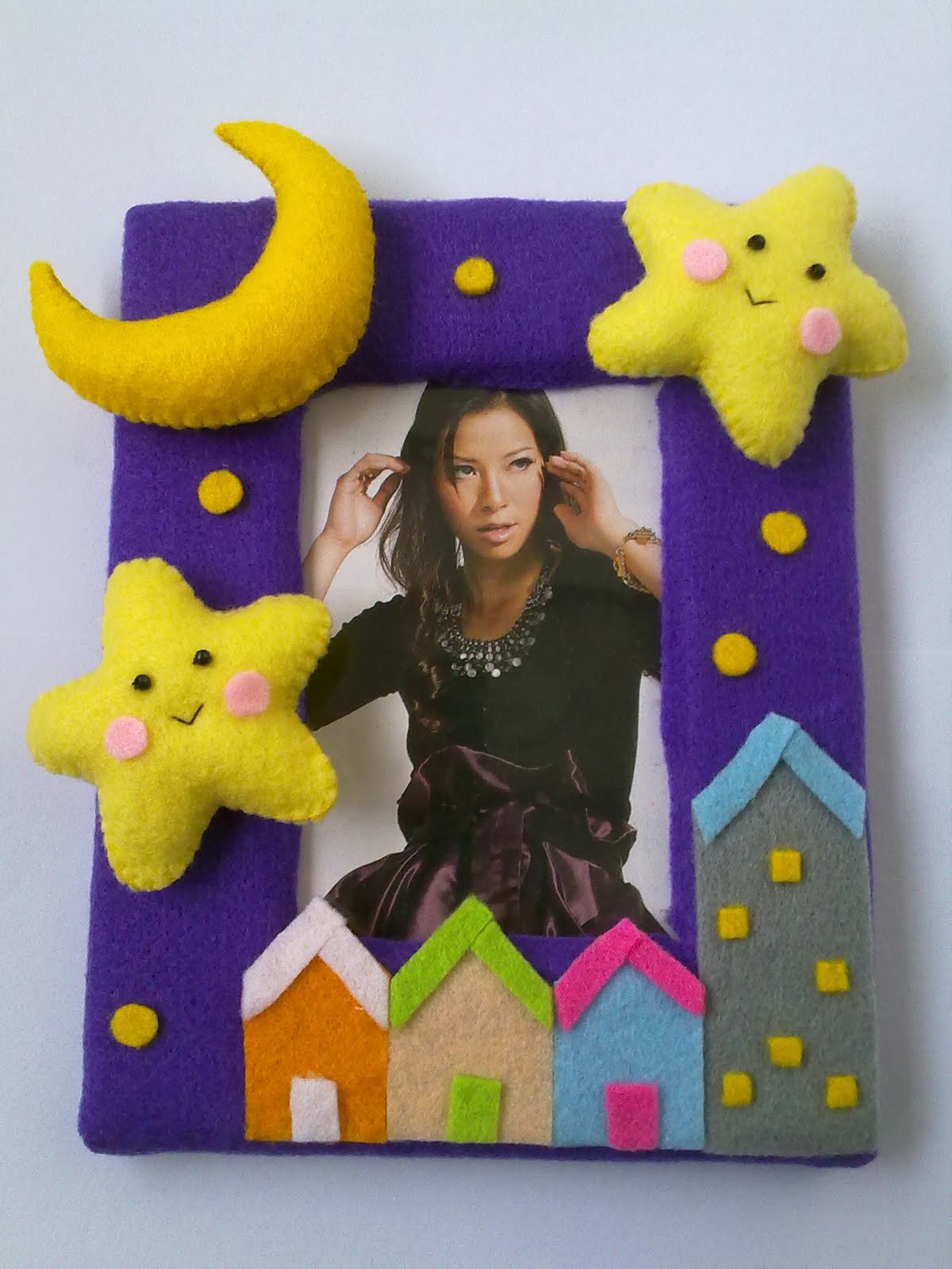 FLANELITA-FELT: Felt Photo Frame / Frame Foto Flanel