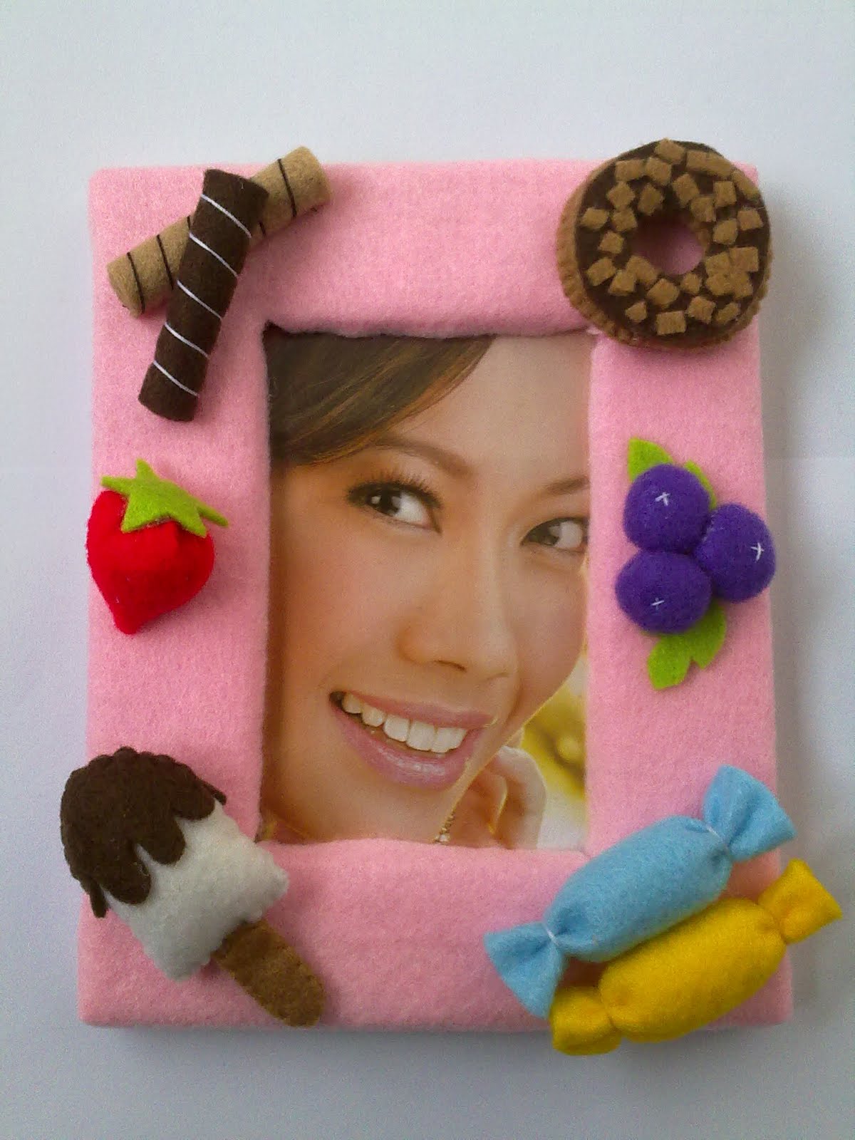 FLANELITA-FELT: Felt Photo Frame / Frame Foto Flanel
