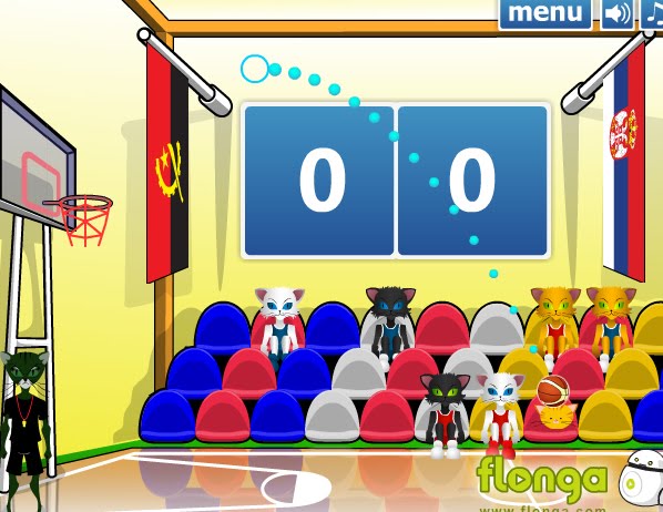 Free Flash Games: World Basketball Championship