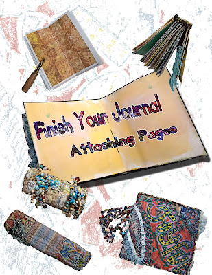 Inside KathyAnne Art: Finish Your Journal-Assembling Pages