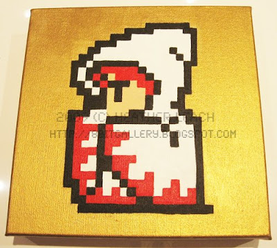 8-bit Gallery: Final Fantasy - White Mage