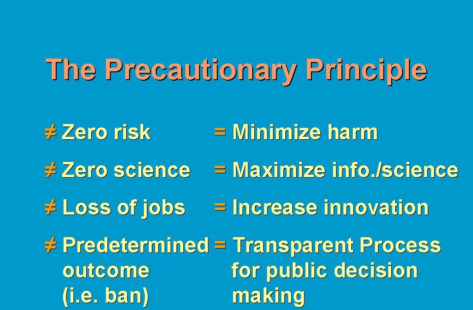 The Greensward: Civitas: Precautionary Principle: San Francisco Ordinance