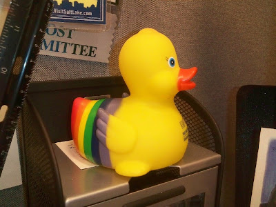 Clayton's Corner: Rainbow Duck