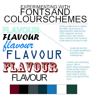 AS Media Studies: Layout Ideas, Font/Colour Scheme ideas and Music ...