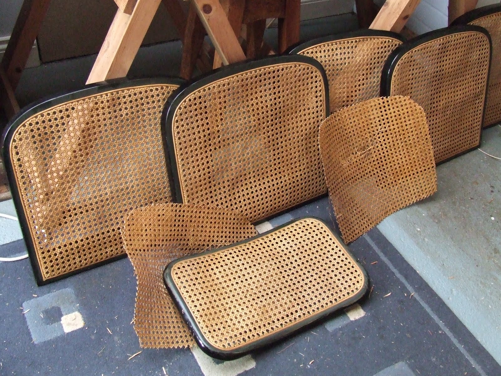 Former Glory Seat Weaving: Cane panels