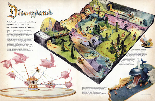 Filmic Light - Snow White Archive: 1955 McCall's Spread - Snow White Ride