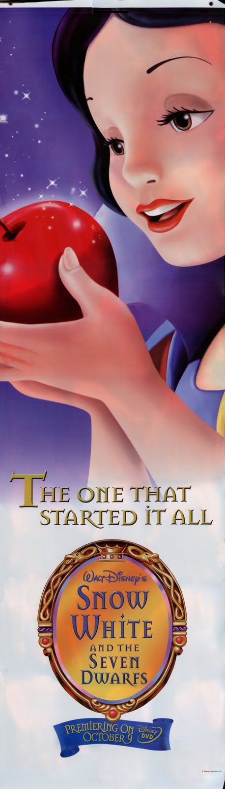Filmic Light - Snow White Archive: 2001 Snow White Home Video - Posters