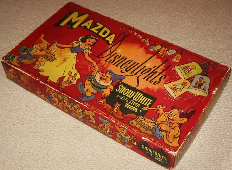 Filmic Light - Snow White Archive: Vintage Snow White Christmas Lights