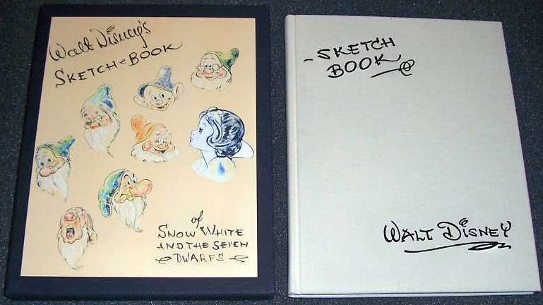 Filmic Light - Snow White Archive: Walt Disney's Snow White Sketch Book
