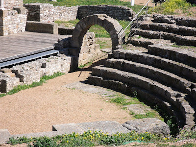 Regina Turdulorum: Aditus maximus del teatro romano de Regina Turdulorum.