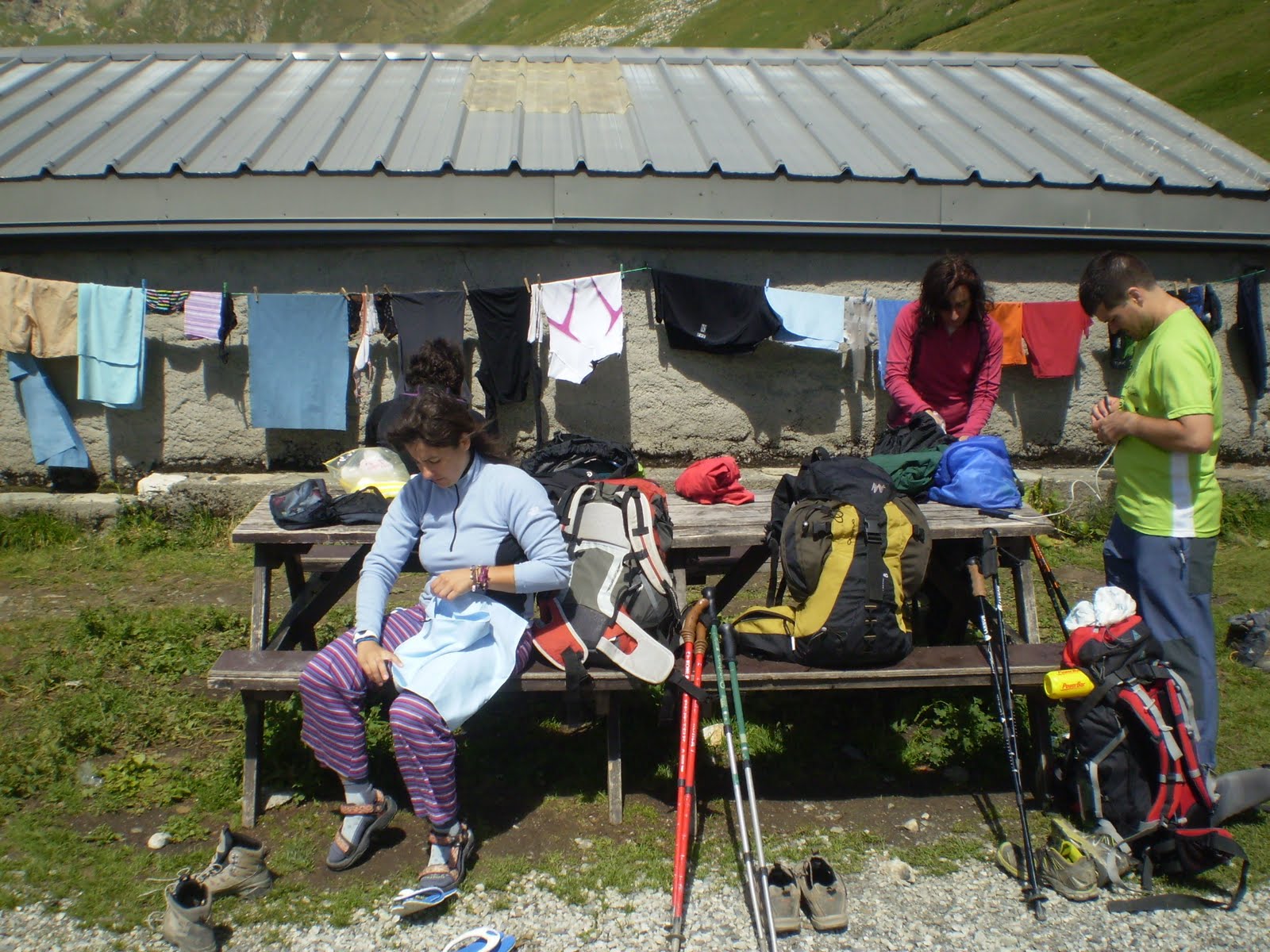 SofoKaos: 3ª ETAPA: CHALET DE NANT BORRANT- REFUGIO DE MOTTETS.