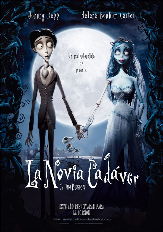 El Laurel de Apoyo: La Novia Cadáver de Tim Burton