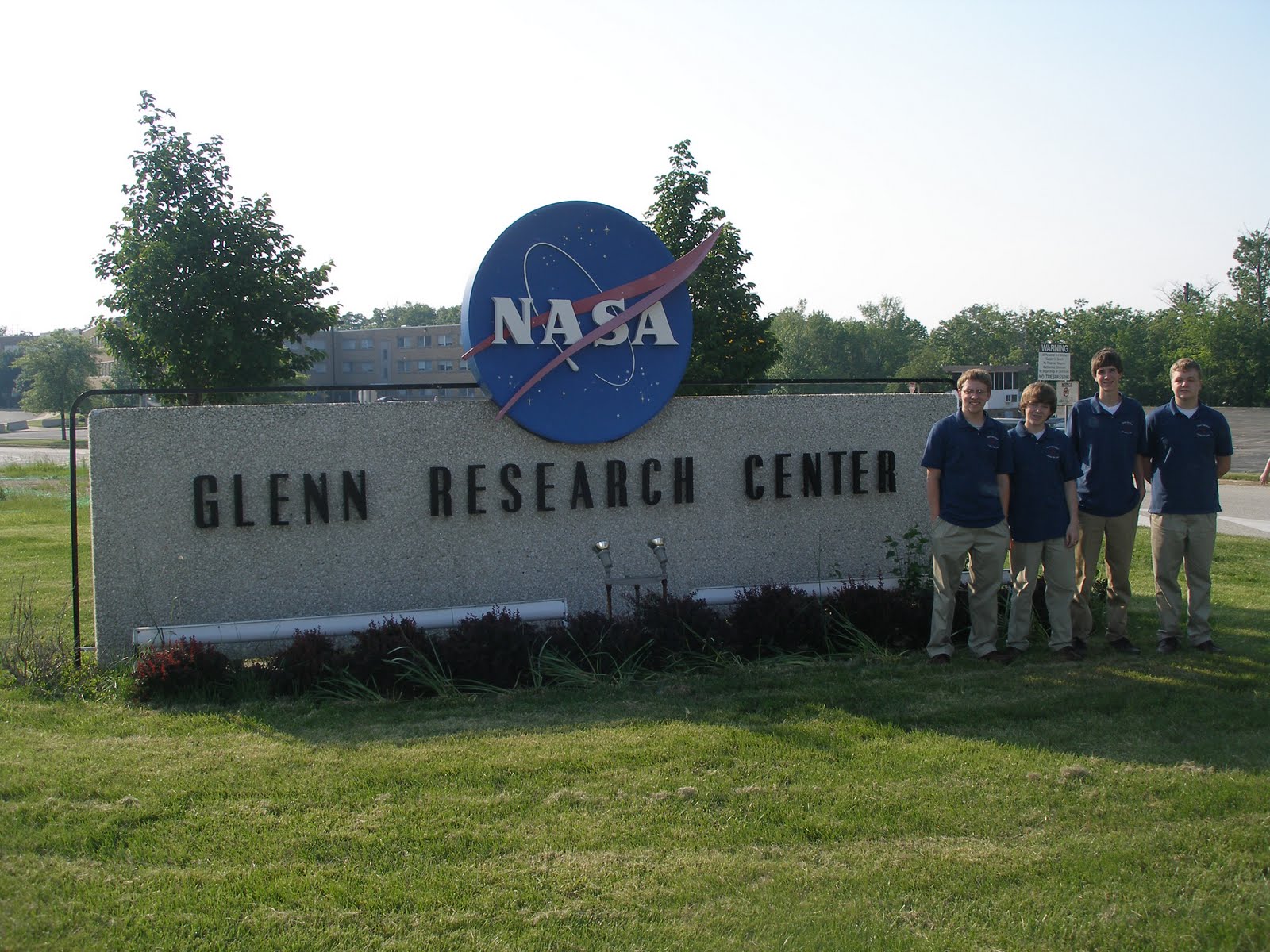 The Grimshaw Family: NASA Competition trip to Glenn Research Center in ...