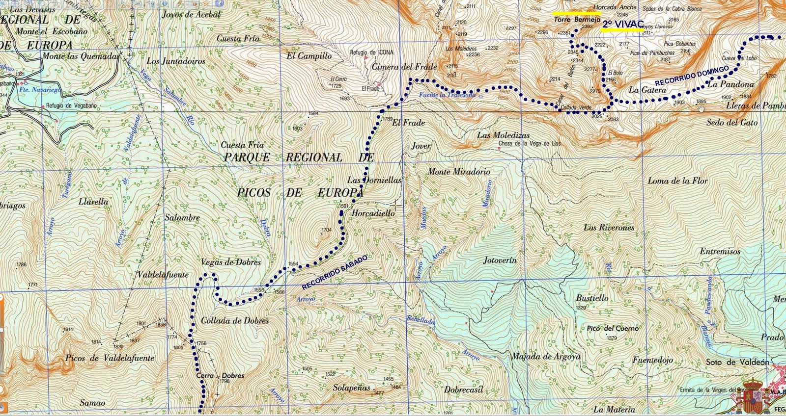 Grupo de montaña "2000 y Pico": Integral de Valdeón