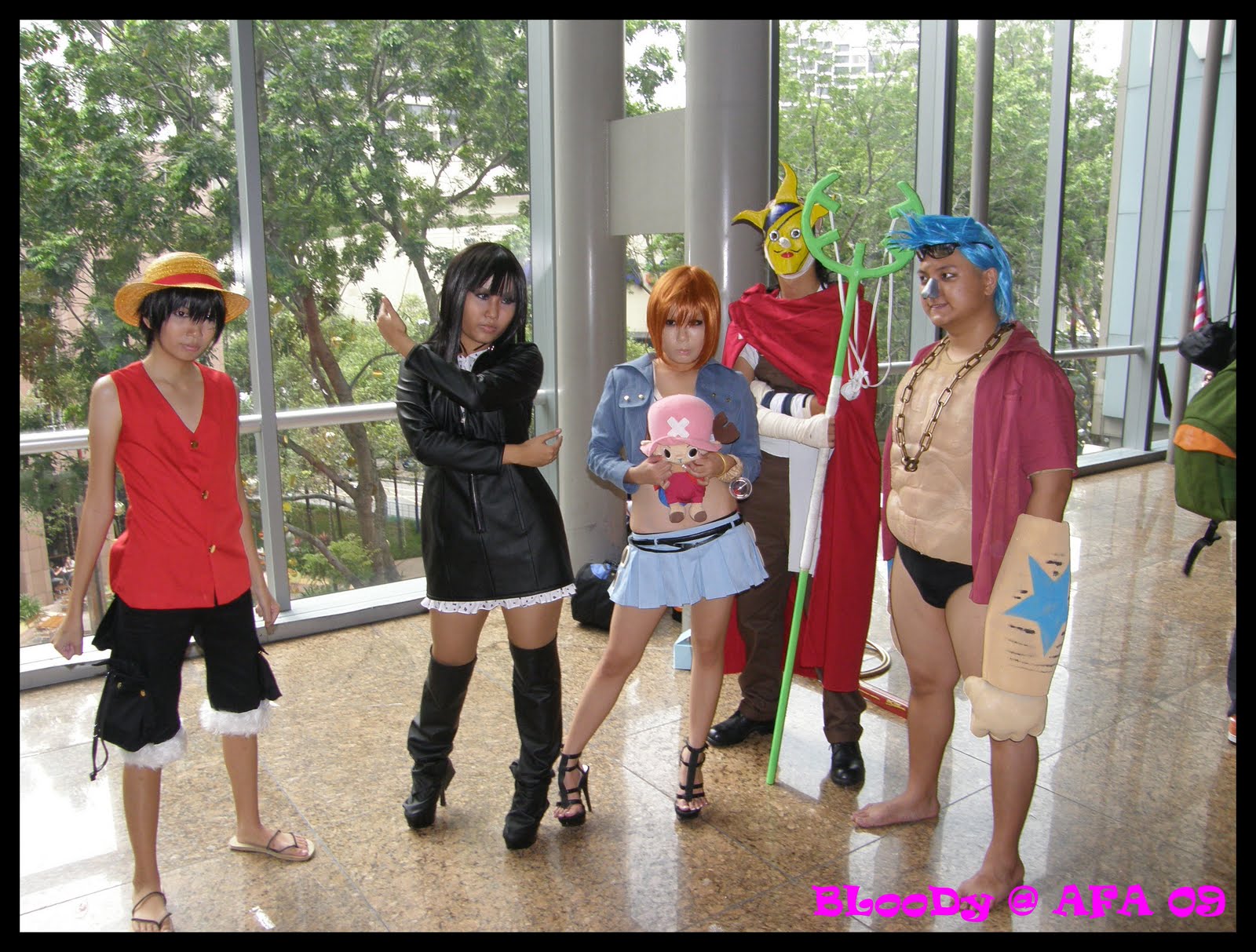 ANIMATIONS COSPLAY: one piece cosplayers