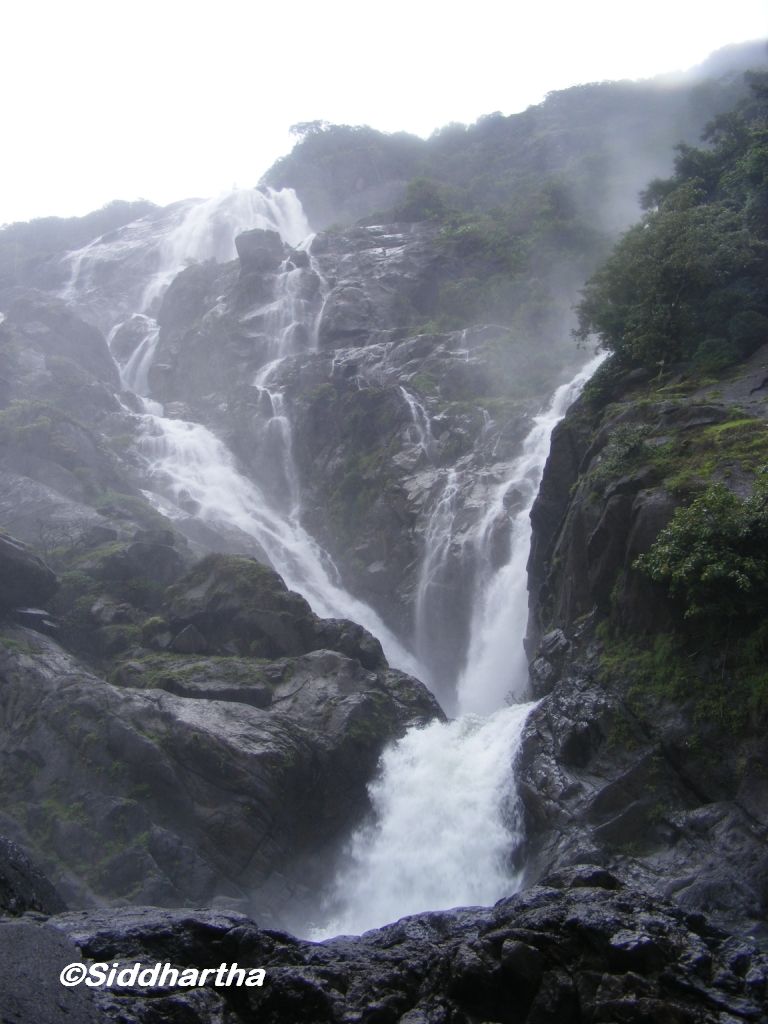 Simply Siddhartha: The Doodh Sagar Water falls