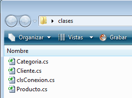 Generando Clases en C# .Net con base de datos