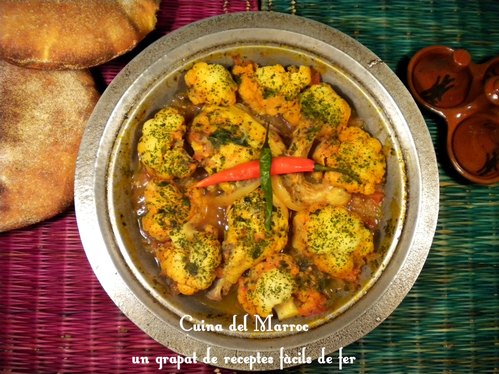 Receptes de cuina del Marroc: Tagin de pollastre amb bròquil - Tajine ...
