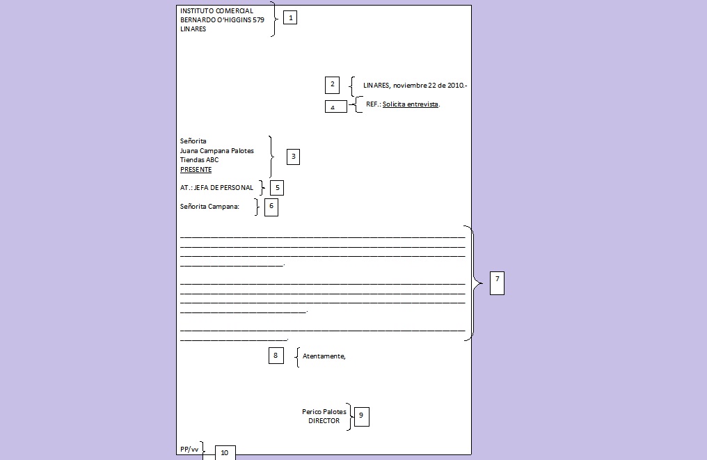 REDACCIÓN COMERCIAL Y APLICACIONES DE INFORMÁTICA: 1.a.- ESTRUCTURA ...