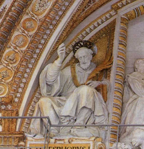 Liturgia Latina: 5th January, St Telesphorus, Pope and Martyr