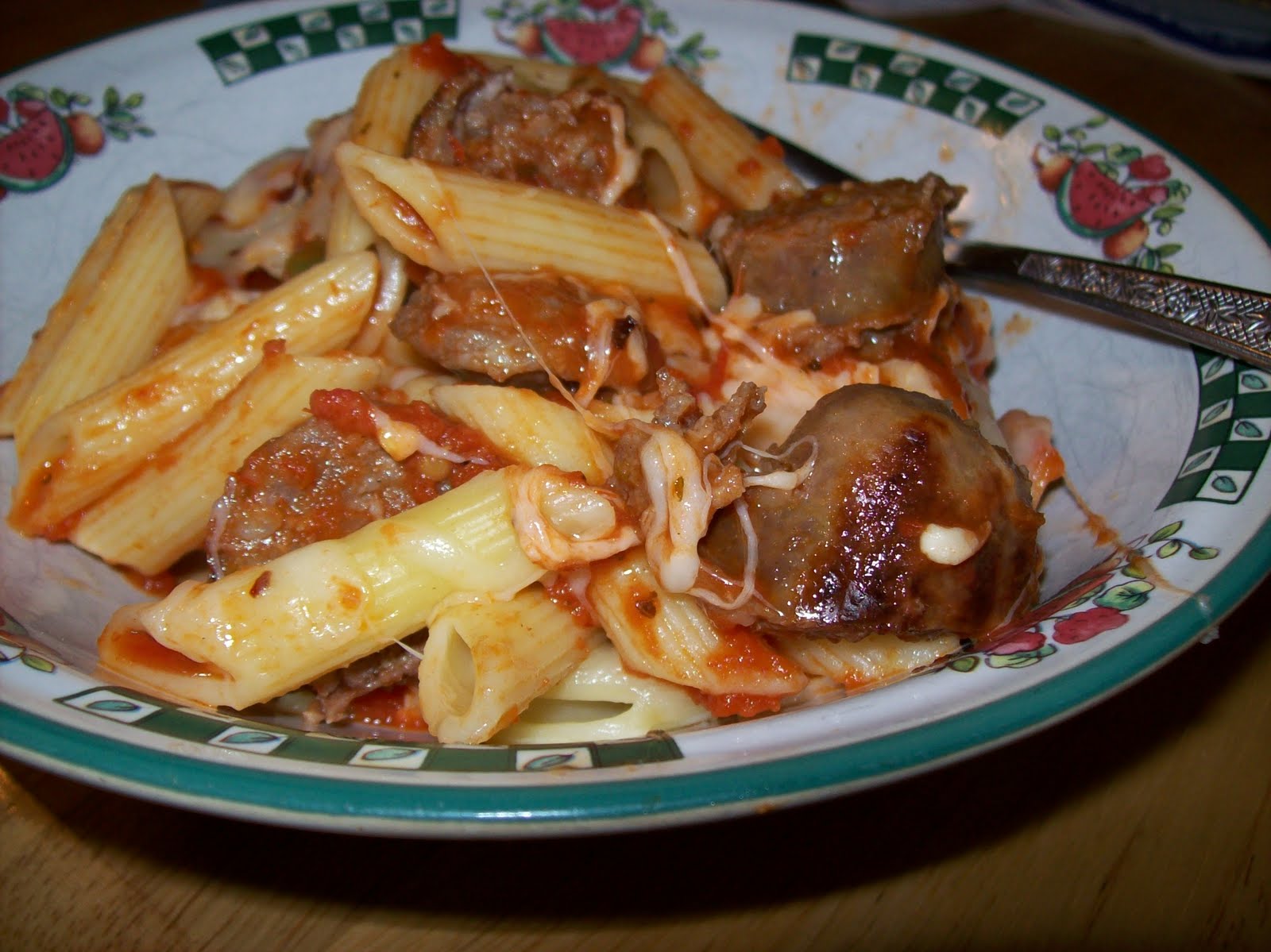 THE CHEESE SHOPPE TRIO: Neb's version of Mostaccioli (Mostacholi)