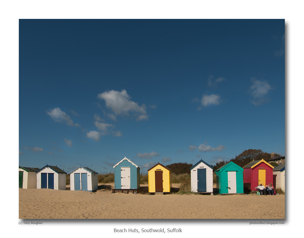 PhotoReflect: A kaleidoscope of beach huts