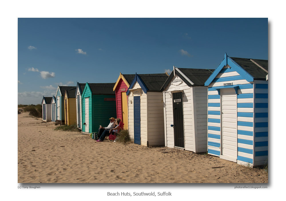 PhotoReflect: A kaleidoscope of beach huts