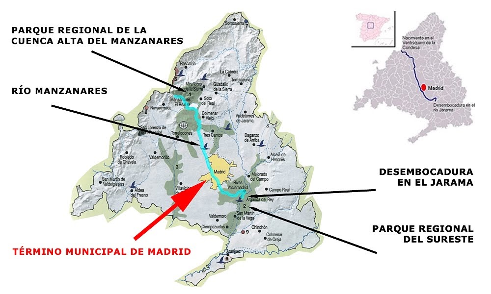 Madrid Río y el Manzanares | EL BLOG DE JOSÉ FARIÑA