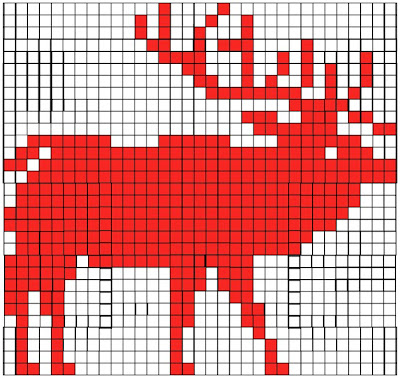 Sandra Eterovic: A knitted horned beast of some sort