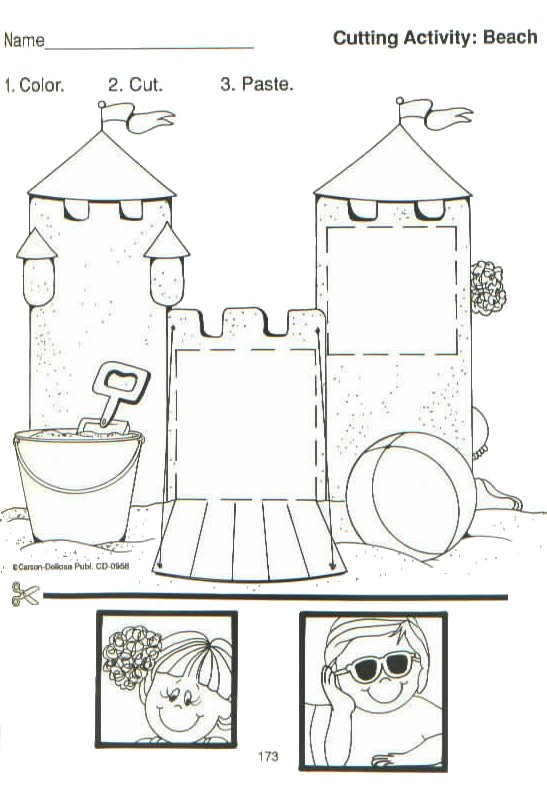 SCISSORS SKILLS WORKSHEETS | learningenglish-esl