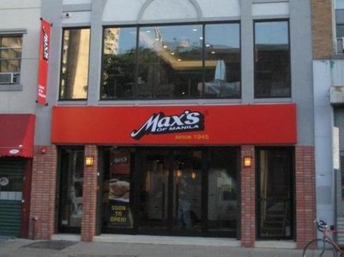 Filipino Stop: New York: First Max’s Fried Chicken In East Coast Opens