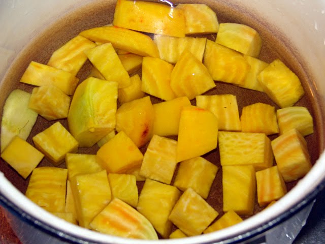 Koken en zo. Echt koken.: Gele biet en zo