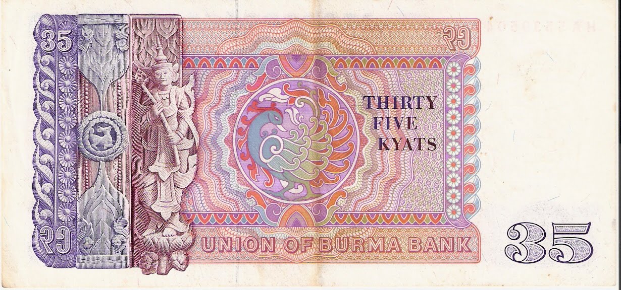 Blog de Fotos y Billetes del Mundo: Billetes de Myanmar / Myanmar ...