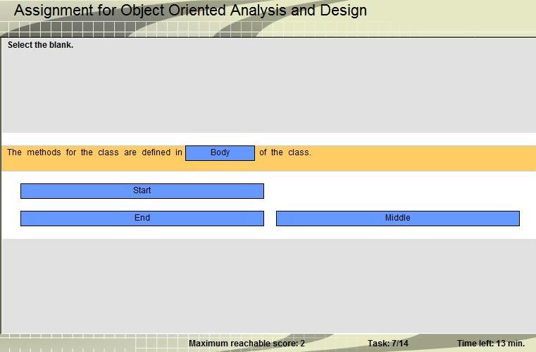 SCDL Solved Assignments and Sample Papers: Object Oriented Analysis and Design - 18 | OOAD MCQ ...