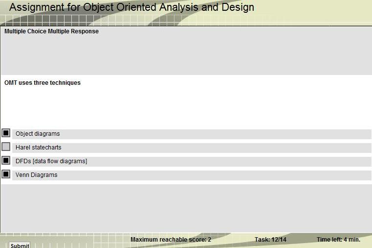 SCDL Solved Assignments and Sample Papers: Object Oriented Analysis and Design - 18 | OOAD MCQ ...