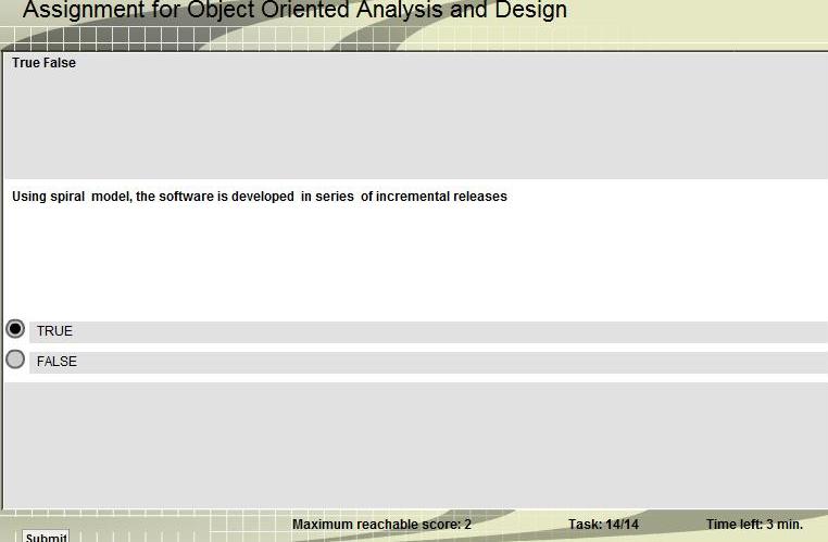 SCDL Solved Assignments and Sample Papers: Object Oriented Analysis and Design - 18 | OOAD MCQ ...