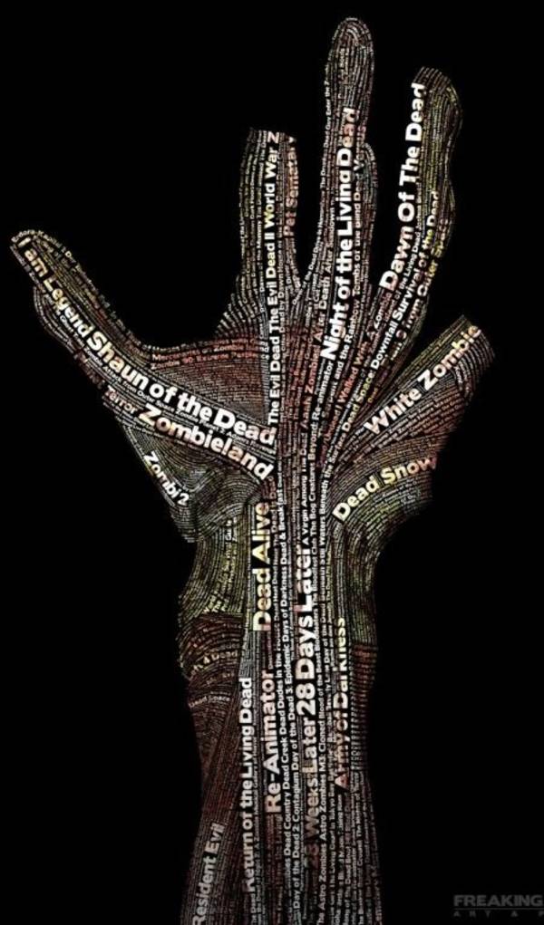 NecroScope: Art: Freaking Awesome Zombie Poster