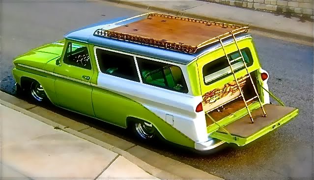 Hot Rod Tiki: Ratiki, the HouseOspeed tiki wagon