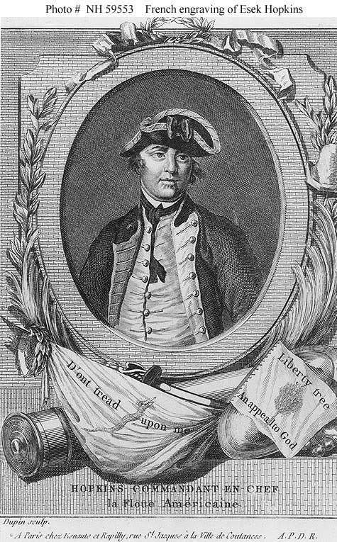 Great Lives In History: April 26: Esek Hopkins, First Commander of the ...