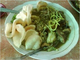 Rujak cingur : traditional food from surabaya