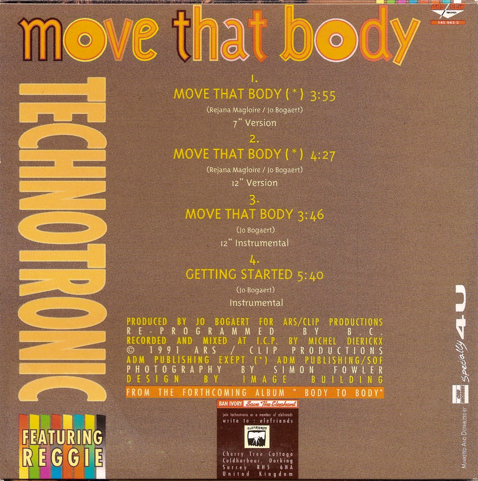 El Viejo Disc Jockey (7''-12''-CDM-CD Album-Lp's): Technotronic ...