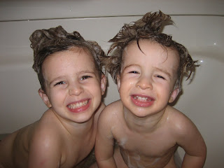 our life with a, b, c, & d: SILLY BATH TIME
