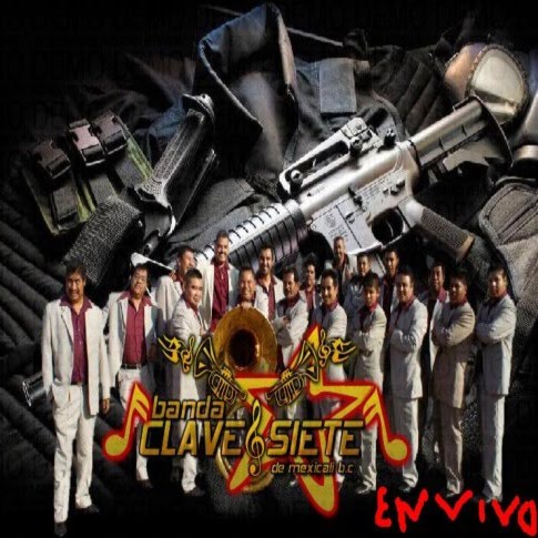 Disco de Banda en vivo.: Banda Clave 7 En vivo