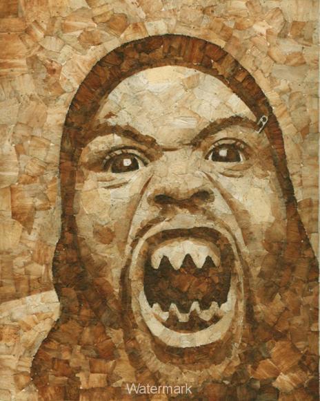 Amazing Roach Paper Mosaics Art - Graffiti Alphabets Art