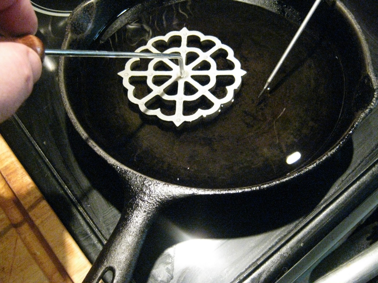 The Left Handed Chef: Rosette Cookies