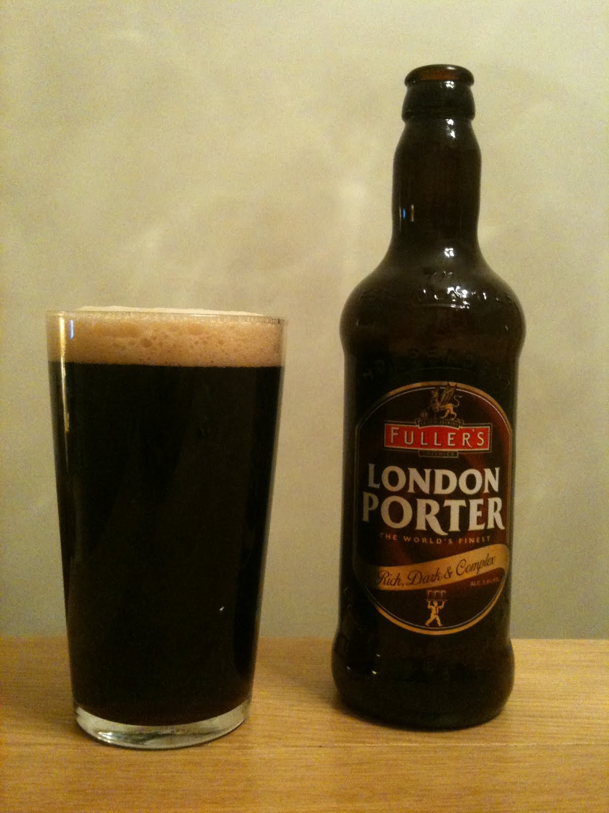 The Beer Bunker: London Porter (Fuller’s) 5.4% abv